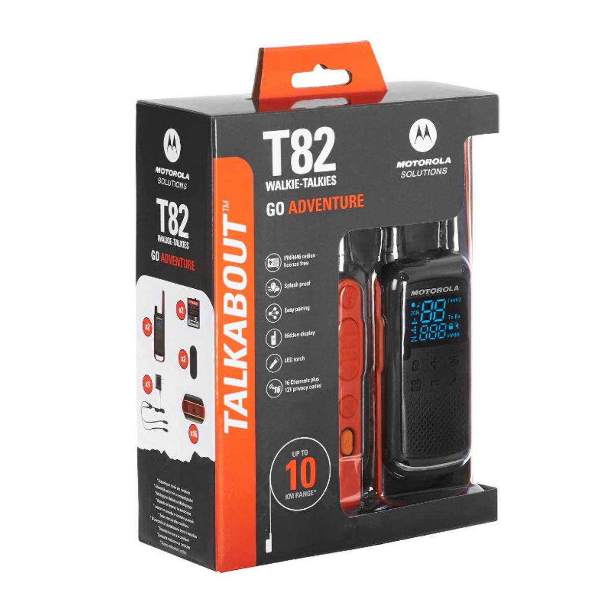 Motorola TALKABOUT T82 walkie talkie